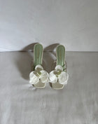 Orquídea Heels Mint | Tacones Statement de Lujo – Tissimum