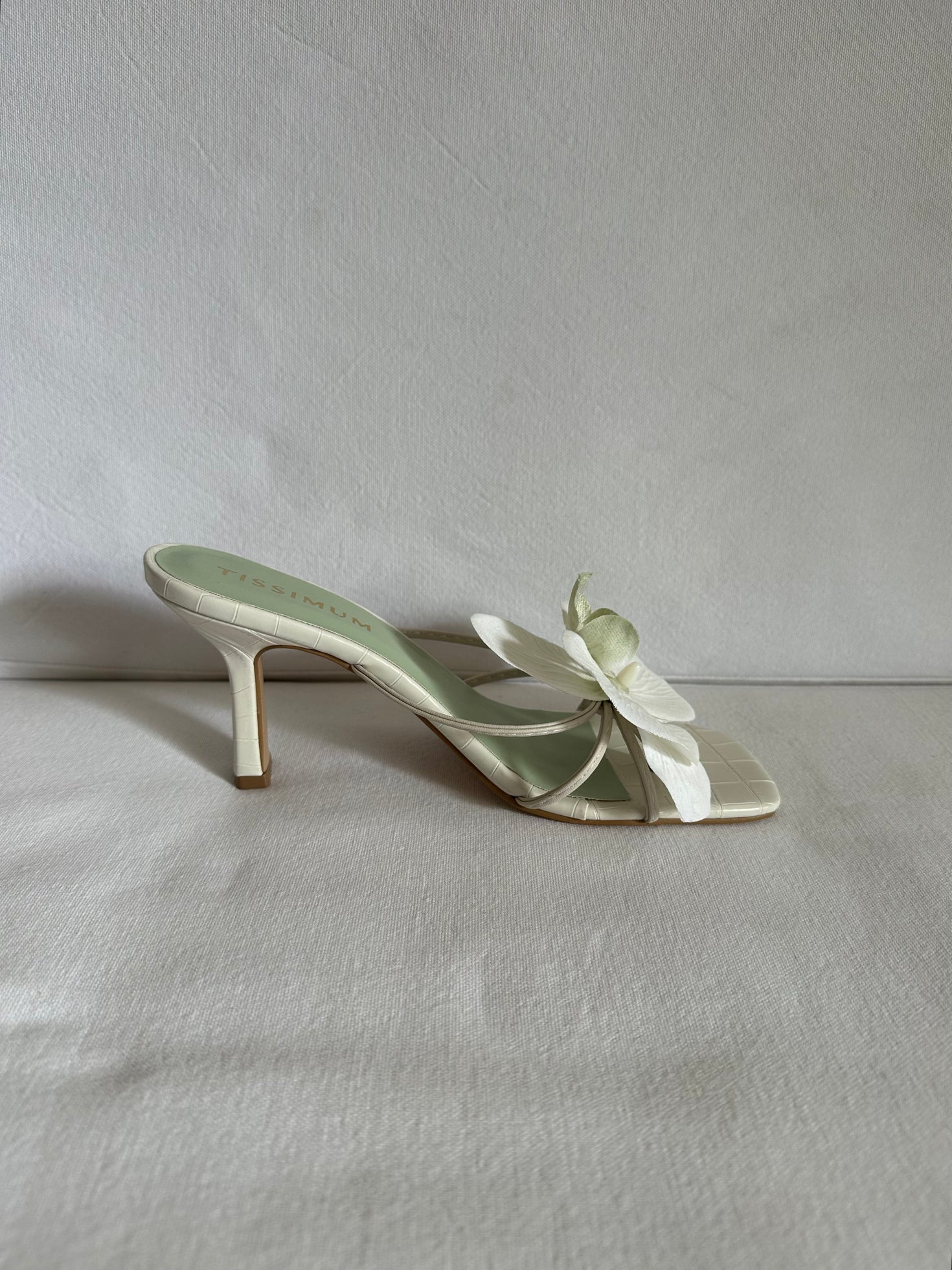 Orquídea Heels Mint | Tacones Statement de Lujo – Tissimum