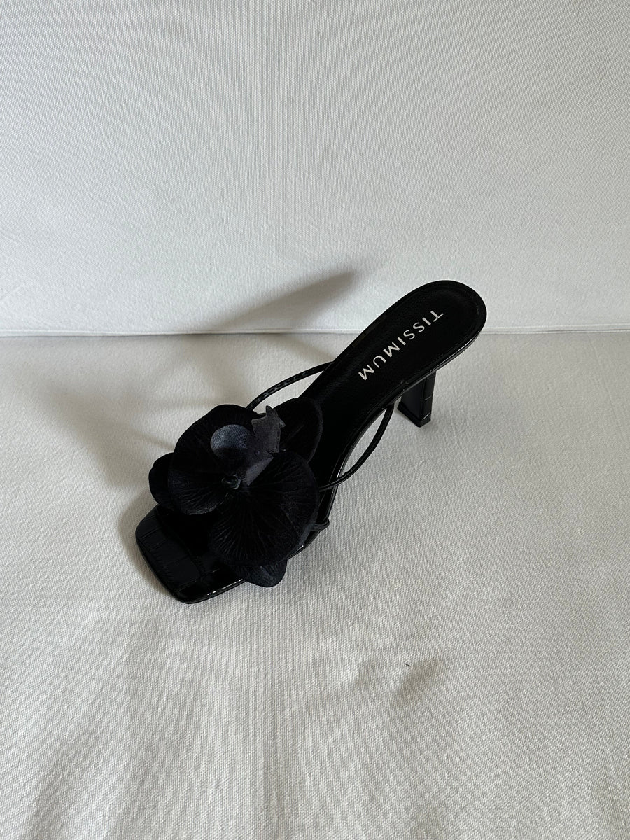Orquidea Heels Negro – Tissimum